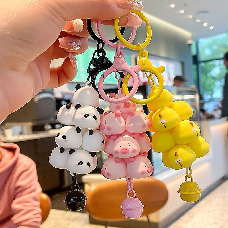 Jual Gantungan hp Menumpuk Lucu Panda Telepon Lanyard hp Lucu Anak Ayam ...