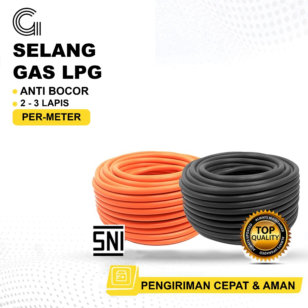Jual SELANG GEMUK Selang Gas 2 Lapis dan 3 Lapis Tebal Selang Regulator ...