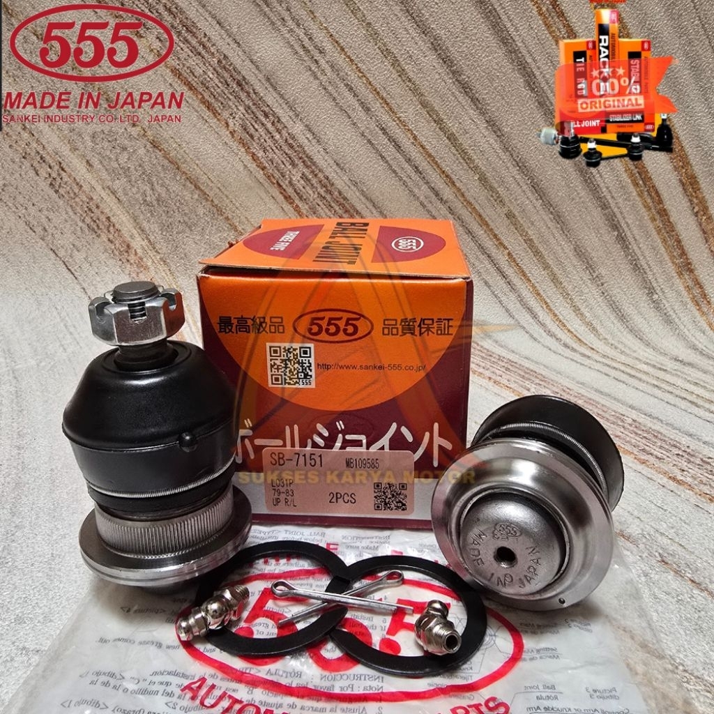 Jual BALL JOINT BALL UP ATAS MITSUBISHI L300 KUDA DIESEL BENSIN MEREK ...