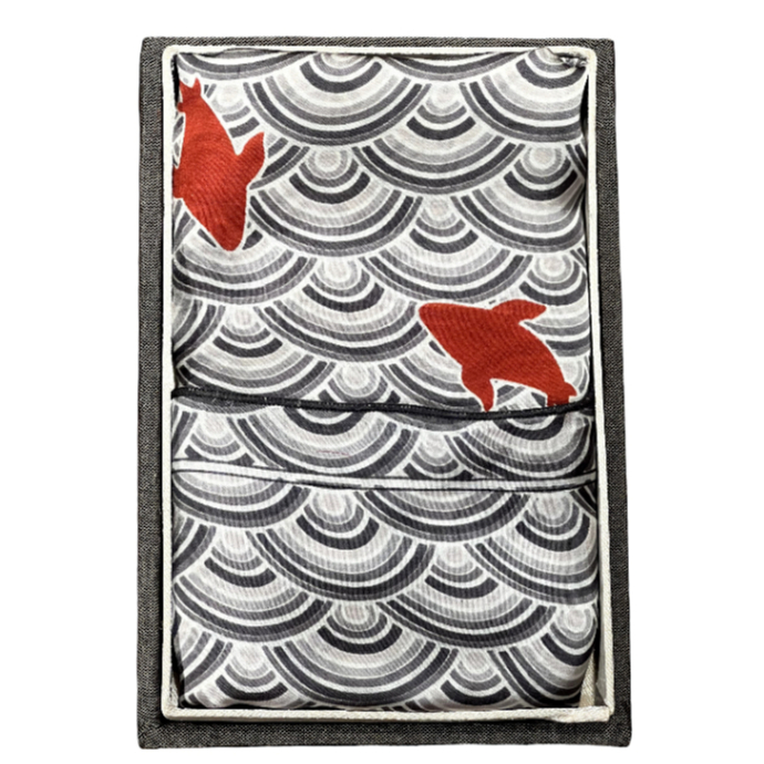 Jual Batik Wayang Scarf In Gift Box - Selendang in Fish Grey | Shopee ...