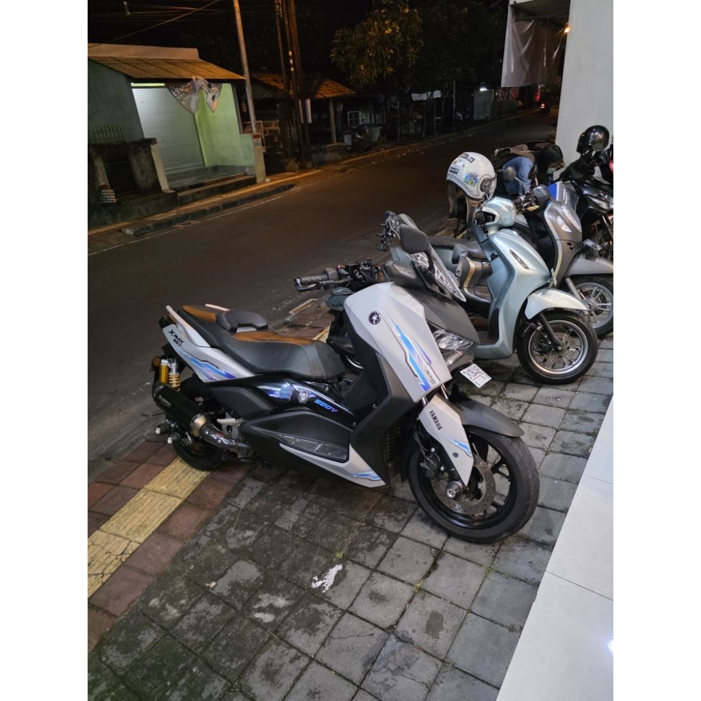 Jual STRIPING STICKER TRANSPARAN YAMAHA XMAX NEW CONNECTED DESIGN ...