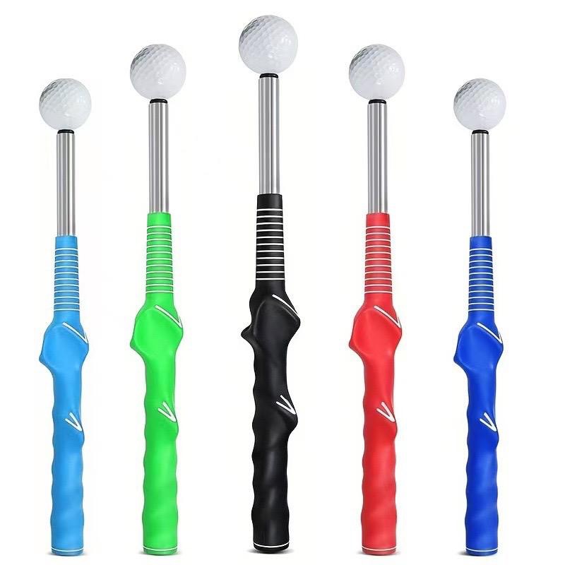 Jual Golf Telescopic Swing Trainer Aid Adjustable Flexible Golf Swing ...