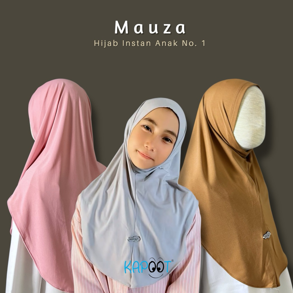 Jual Kapoot Mauza Series Jilbab Anak 2-12Y Jersey Premium | Shopee ...