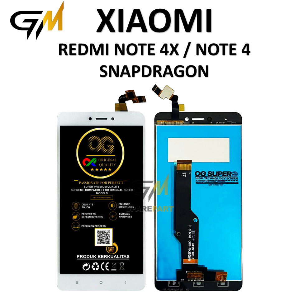 Jual LCD TOUCHSCREEN XIAOMI REDMI NOTE 4/ NOTE 4X SNAPDRAGON FULLSET ...