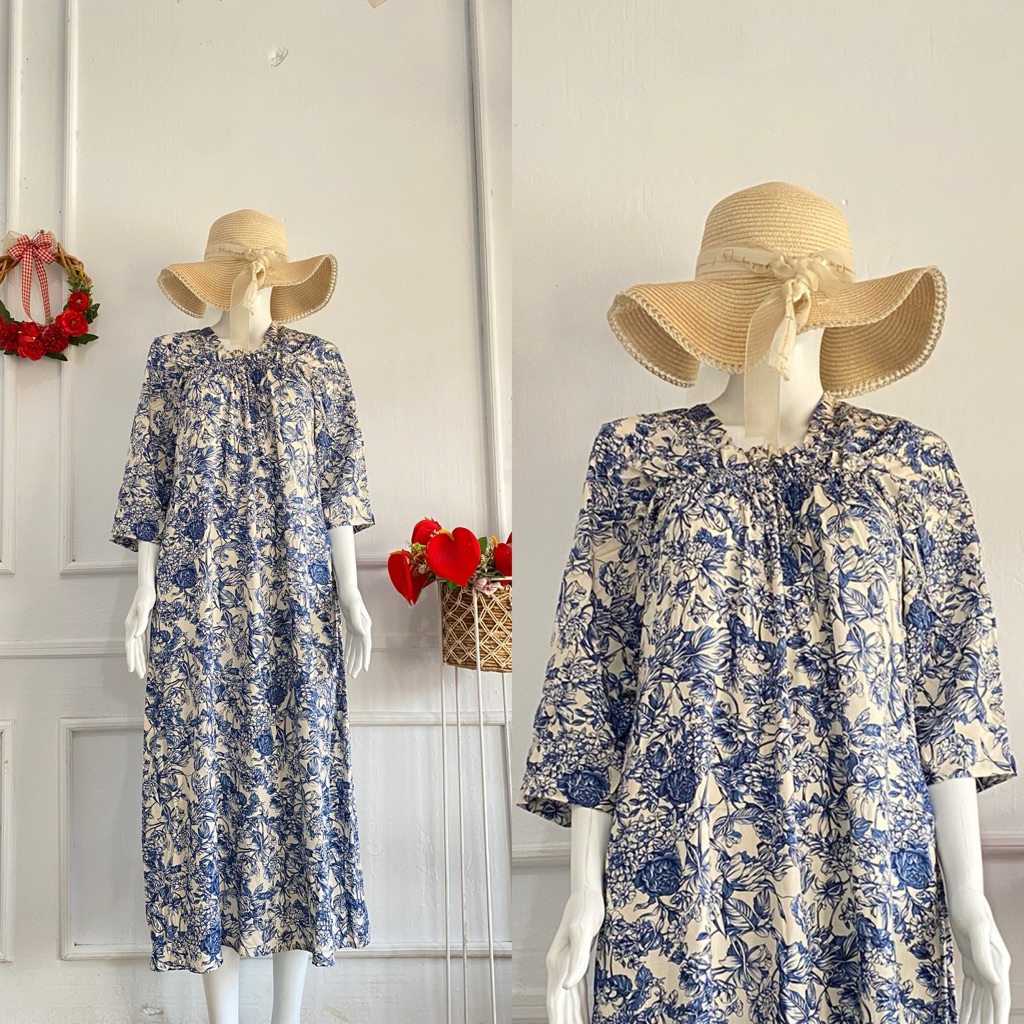 Jual LONG DASTER ZARA KERUT RAYON MOTIF VIRAL KEKINIAN | Shopee Indonesia