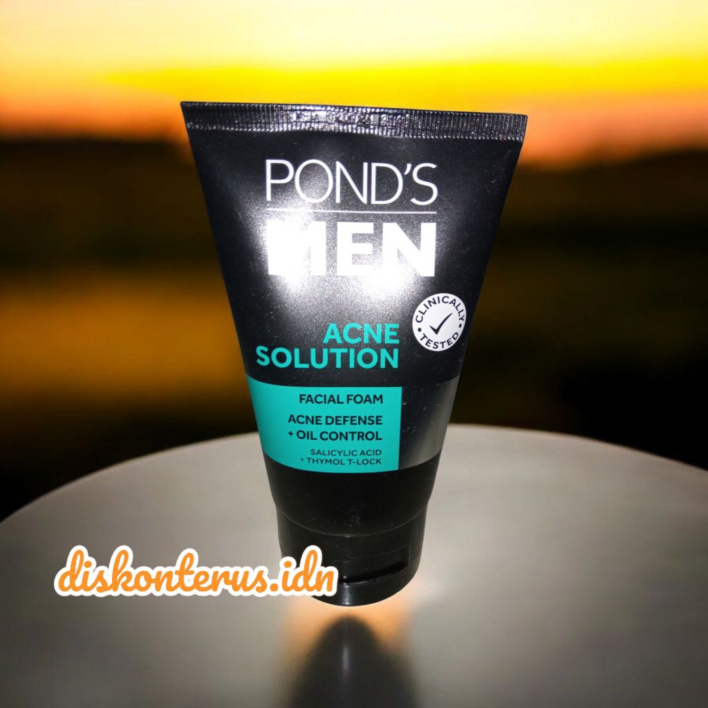 Jual Ponds Men Acne Clear Oil Control Sabun Cuci Muka Pria Kalahkan ...