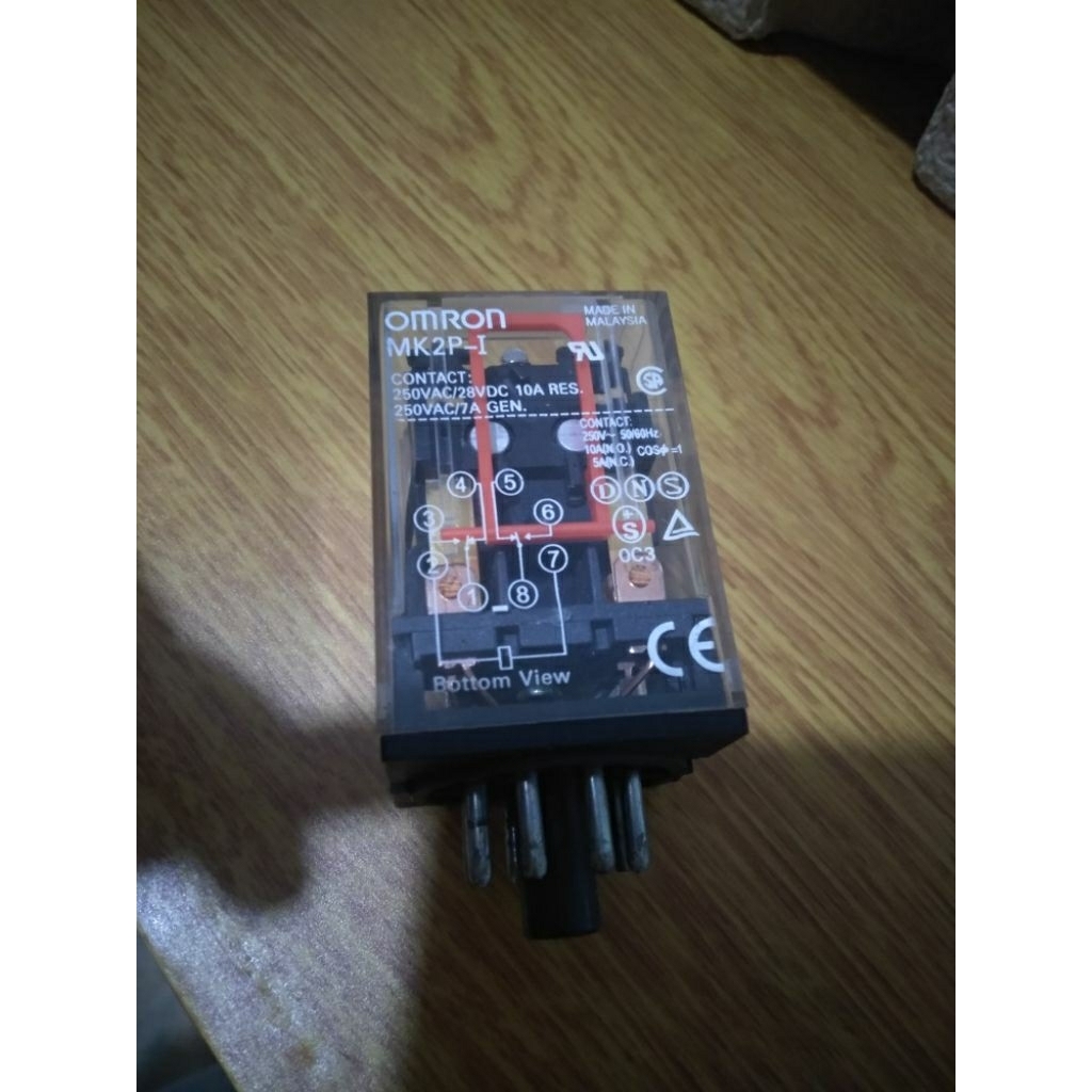 Jual relay MK2P-I 250vac/28vdc 10a RES.250vac/7a gen 24V relay | Shopee Indonesia