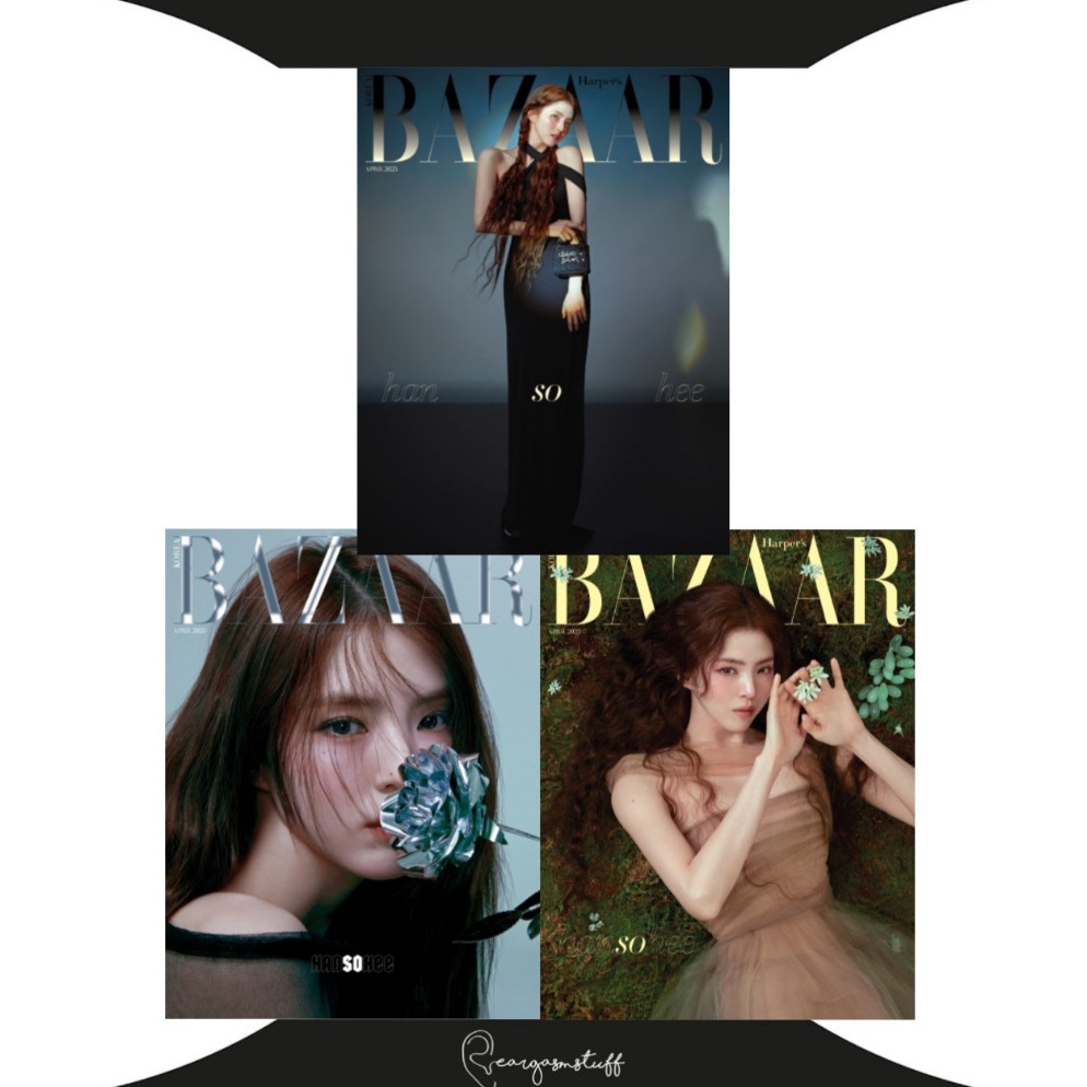 Jual KODE I97U HARPER BAZAAR MAGAZINE APRIL 224 HAN SOHEE SHIN HYUNBIN TEAM K EJ YUMA HARUA ITZY ...