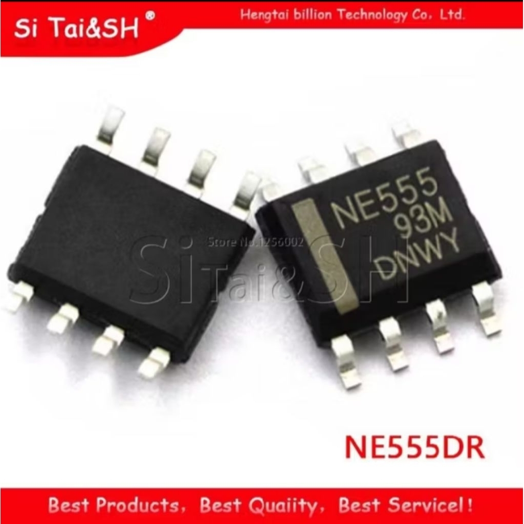 Jual NE555 SMD 1 Pcs NE555 Timer Basis Waktu Sirkuit IC SOP-8 | Shopee ...