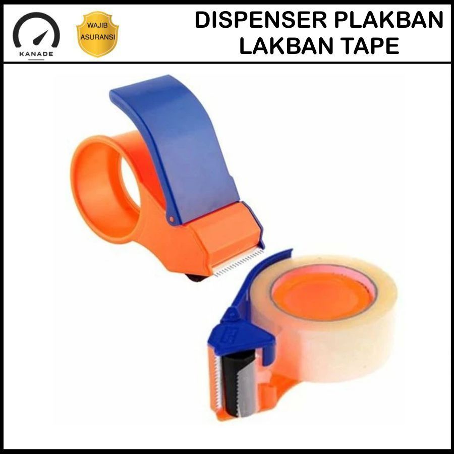 Jual Dispenser Plakban Lakban Tape Cutter Isolasi Holder Plastik ...