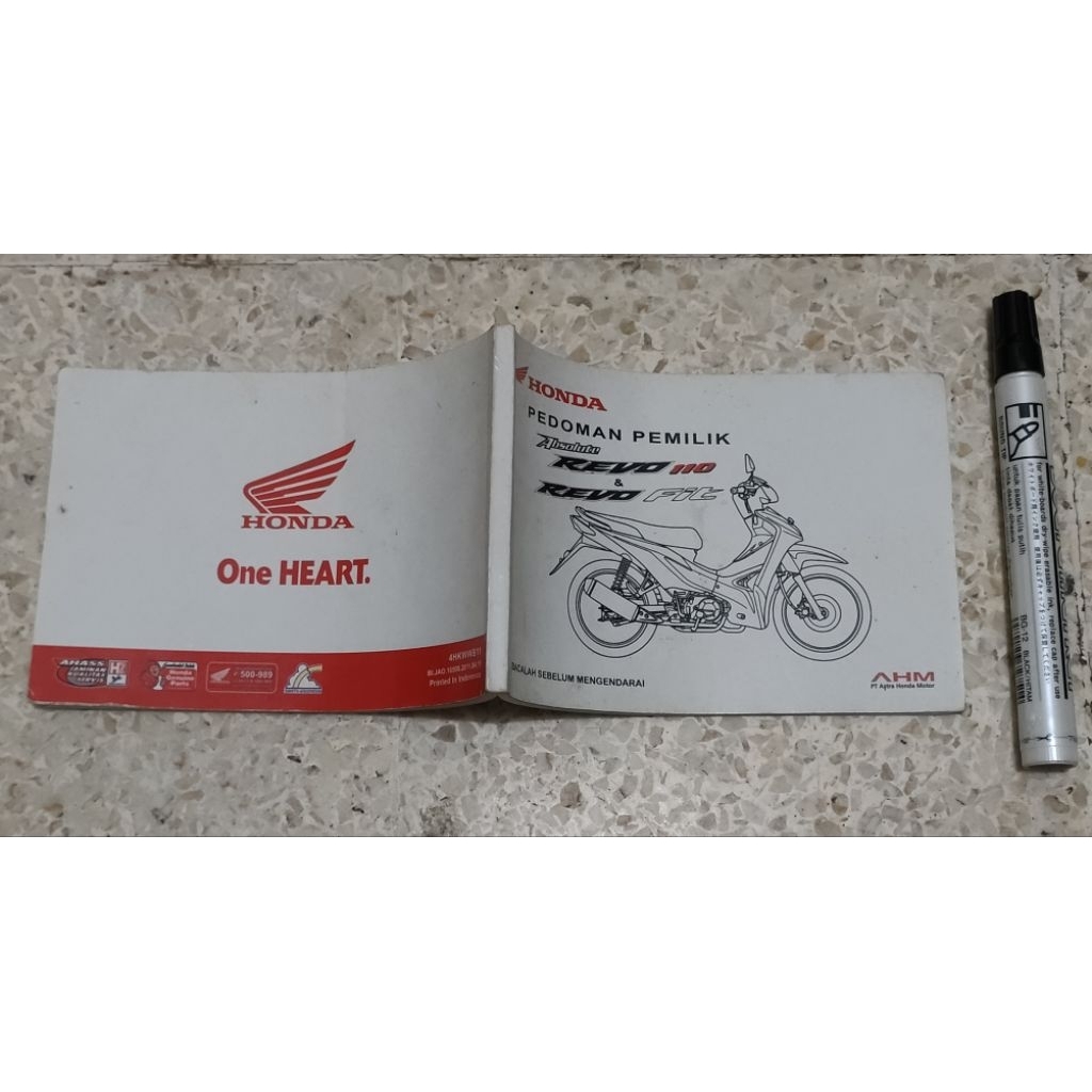 Jual HONDA REVO 110 & REVO FIT ~ PEDOMAN PEMILIK ~ TERBIT 2011 | Shopee ...