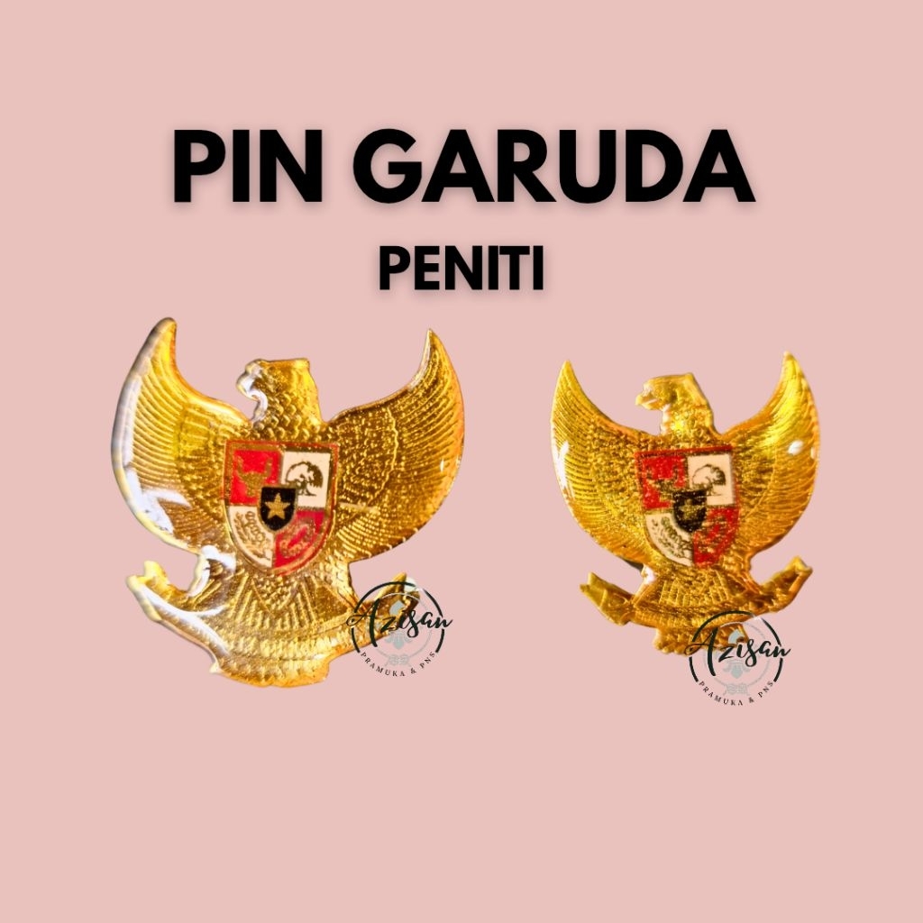 Jual Pin Garuda Peniti Emas – Atribut Resmi Pramuka & PNS | Logo ...