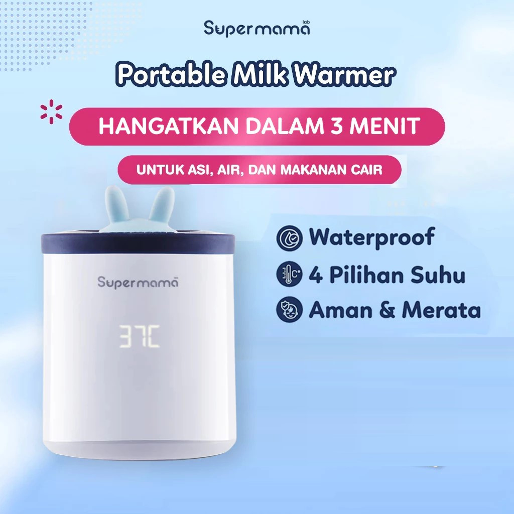Jual Supermama Lab Portable Milk Warmer - Pemanas/Penghangat Susu ASI ...