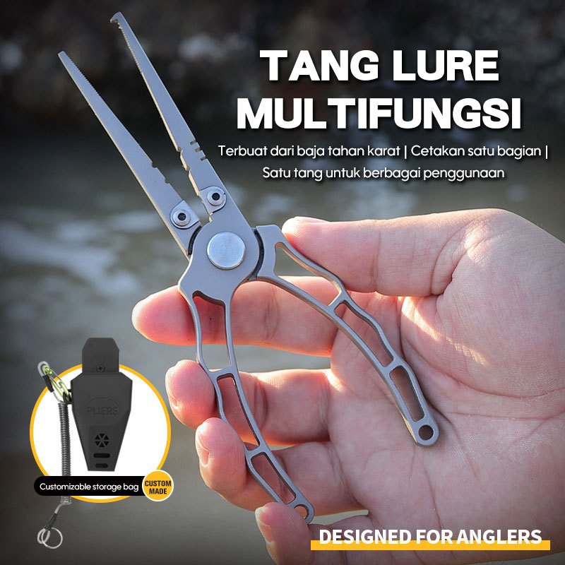 Jual Pacing Fish Lip Grip Bibir Ikan Stainless Steel Spons EVA ...