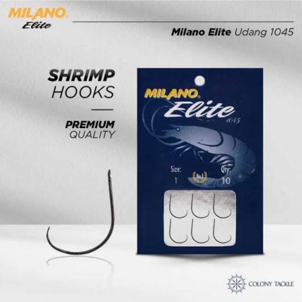 Jual MATA KAIL _ PANCING MILANO ELITE SHRIMP/UDANG 1045 - SUPER TAJAM ...