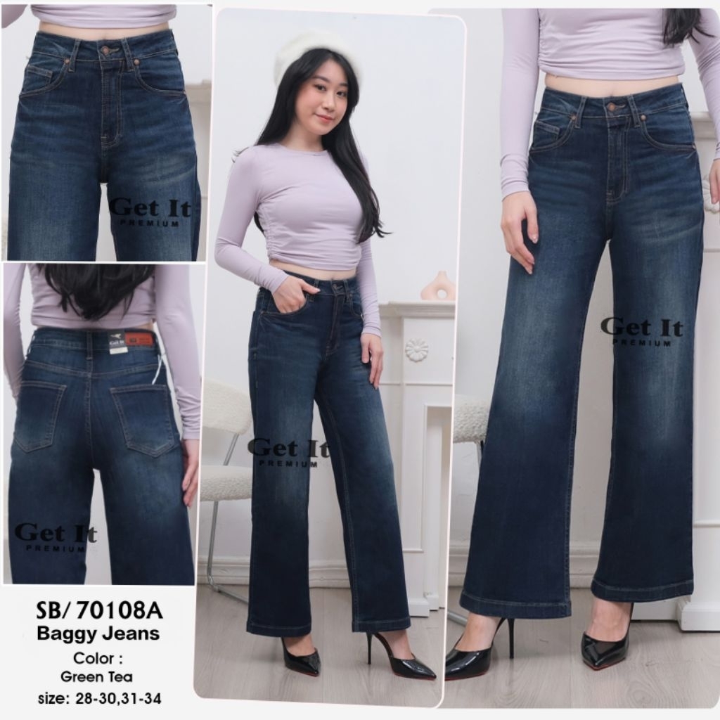 Jual KULOT JEANS VJ PREMIUM SIZE JUMBO dan GET IT KULOT BAGY JEANS ...