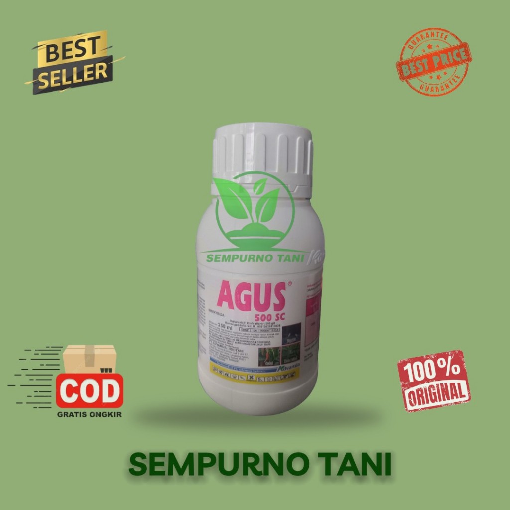 Jual INSEKTISIDA AGUS 500 SC 250 ML diafentiuron 500 g/l | Shopee Indonesia