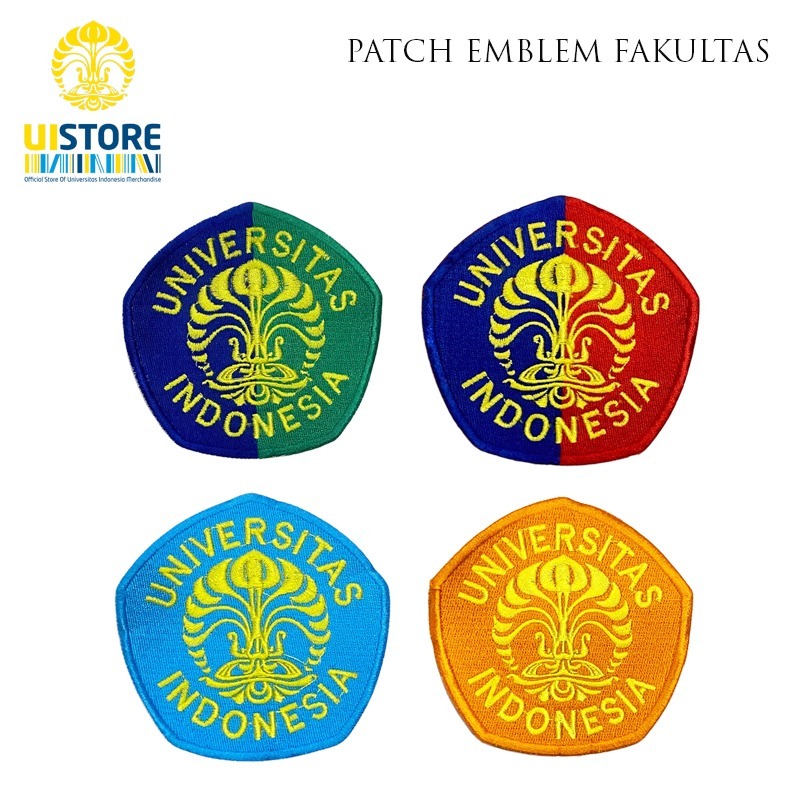Jual UI STORE | Patch Emblem Fakultas UI | Official Merchandise Of ...
