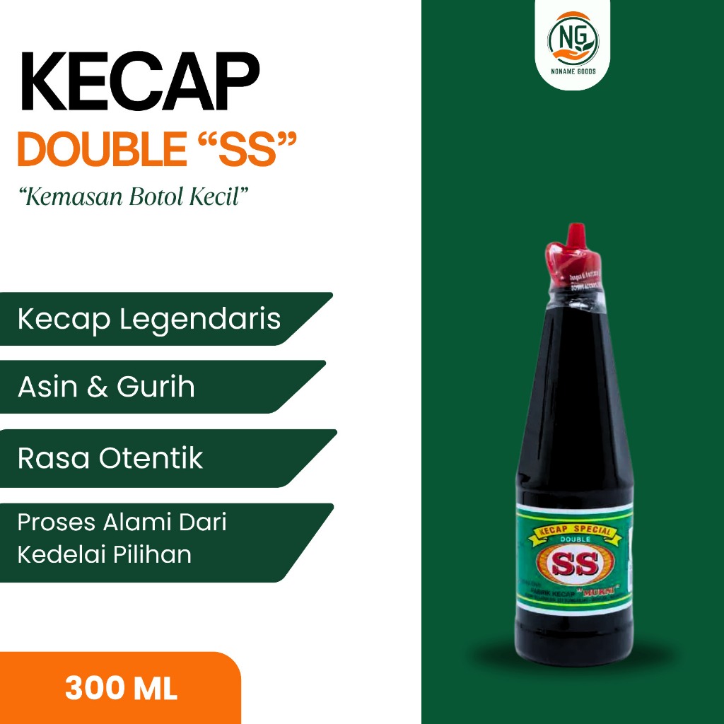 Jual KECAP DOUBLE SS KECIL/KHAS BANGKA/300ML | Shopee Indonesia
