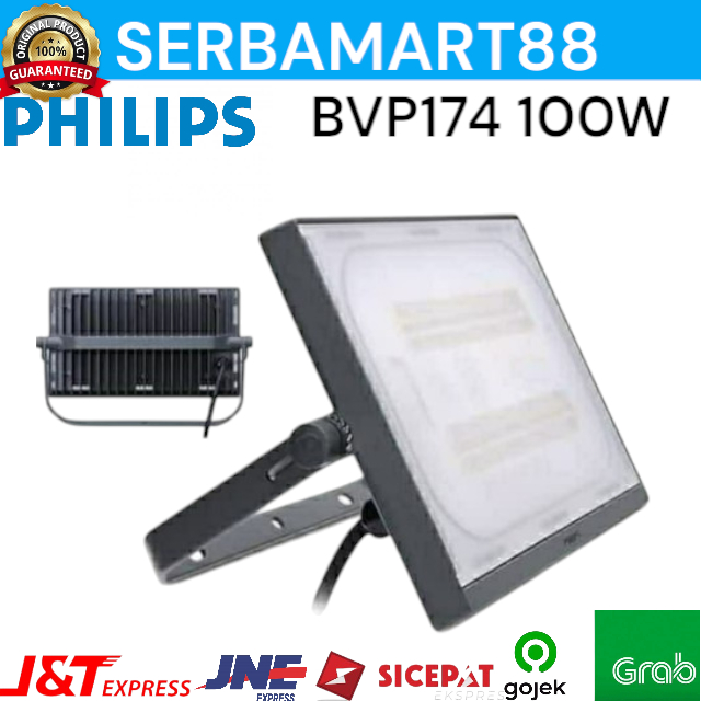 Jual LAMPU SOROT PHILIPS LED BVP 174 100W 5700K COOL WHITE - PHILIPS BVP174 100 WATT | Shopee ...