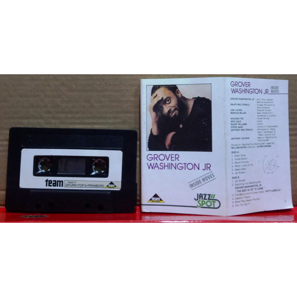 Jual GROVER WASHINGTON JR - INSIDE MOVES - Kaset | Shopee Indonesia