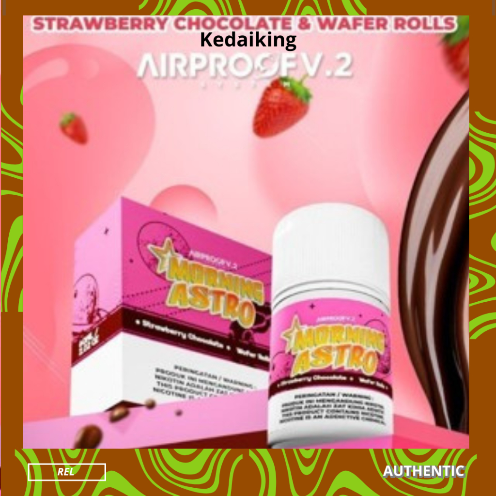 Jual LIQUID MORNING ASTRO V2 STRAWBERRY CHOCOLATE ROLS LIQUID FREEBASE ...