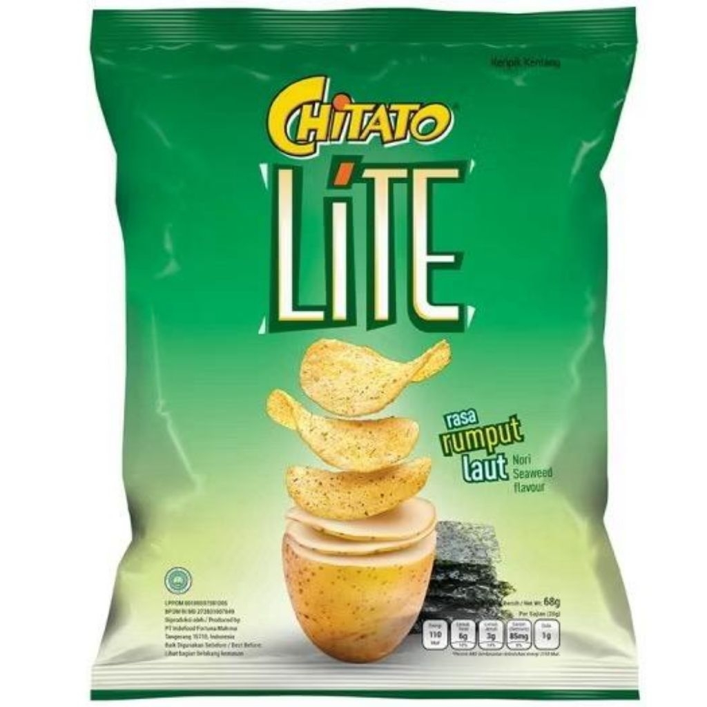 Jual Chitato Lite Rasa Rumput Laut 68 gram | Shopee Indonesia