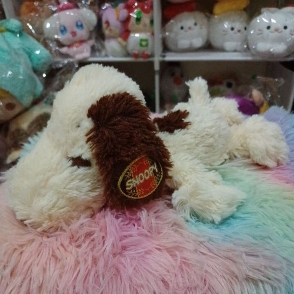 Jual Boneka Snoopy Peanuts Universal Studios Japan Albino Bulu Shimmer | Shopee Indonesia