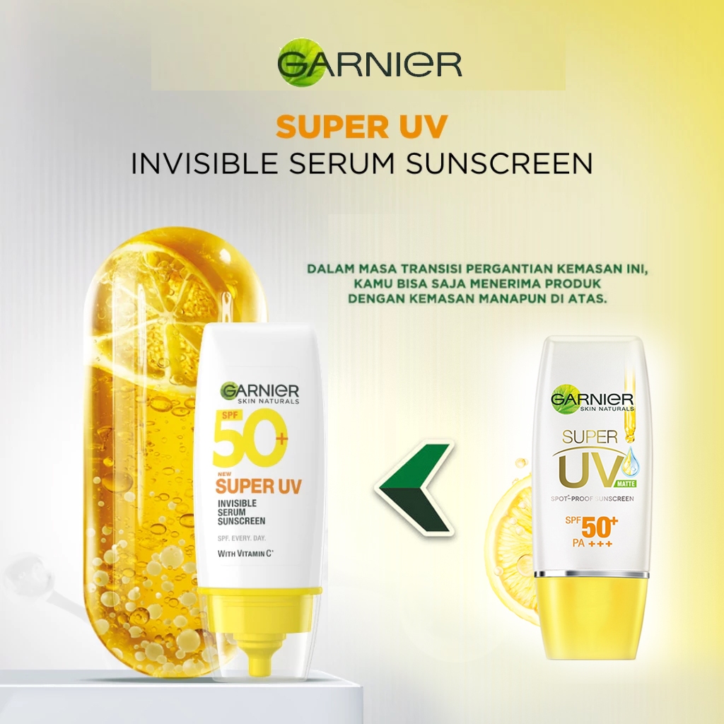 Jual Garnier Bright Complete Super UV Matte 15ml - Sunscreen | gdlb01 ...