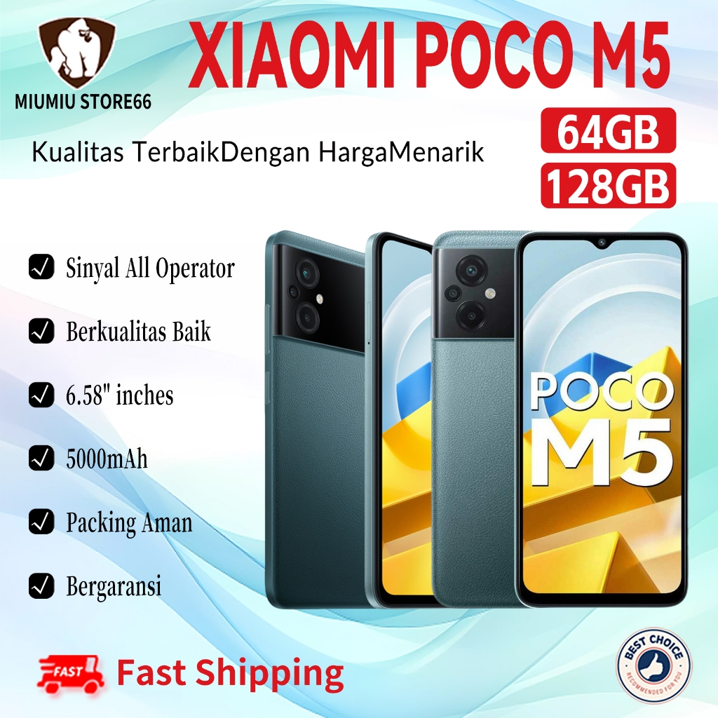 Jual XIAOMI POCO M5 | POCO M5s NEW ORIGINAL100% INTER Sinyal Permanen 4 ...