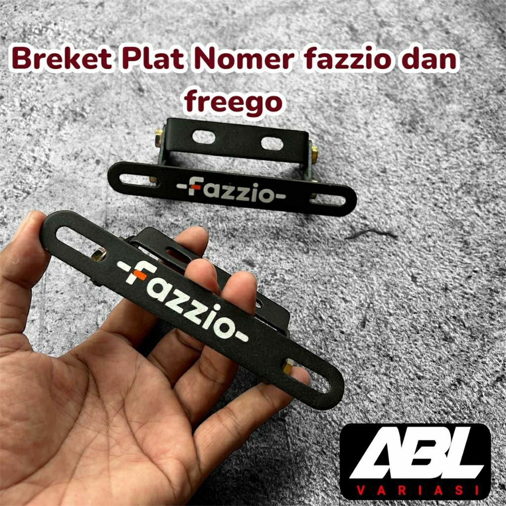 Jual Breket Plat Nomer Depan Fazzio dan Freego Bracket Nopol Fazzio ...