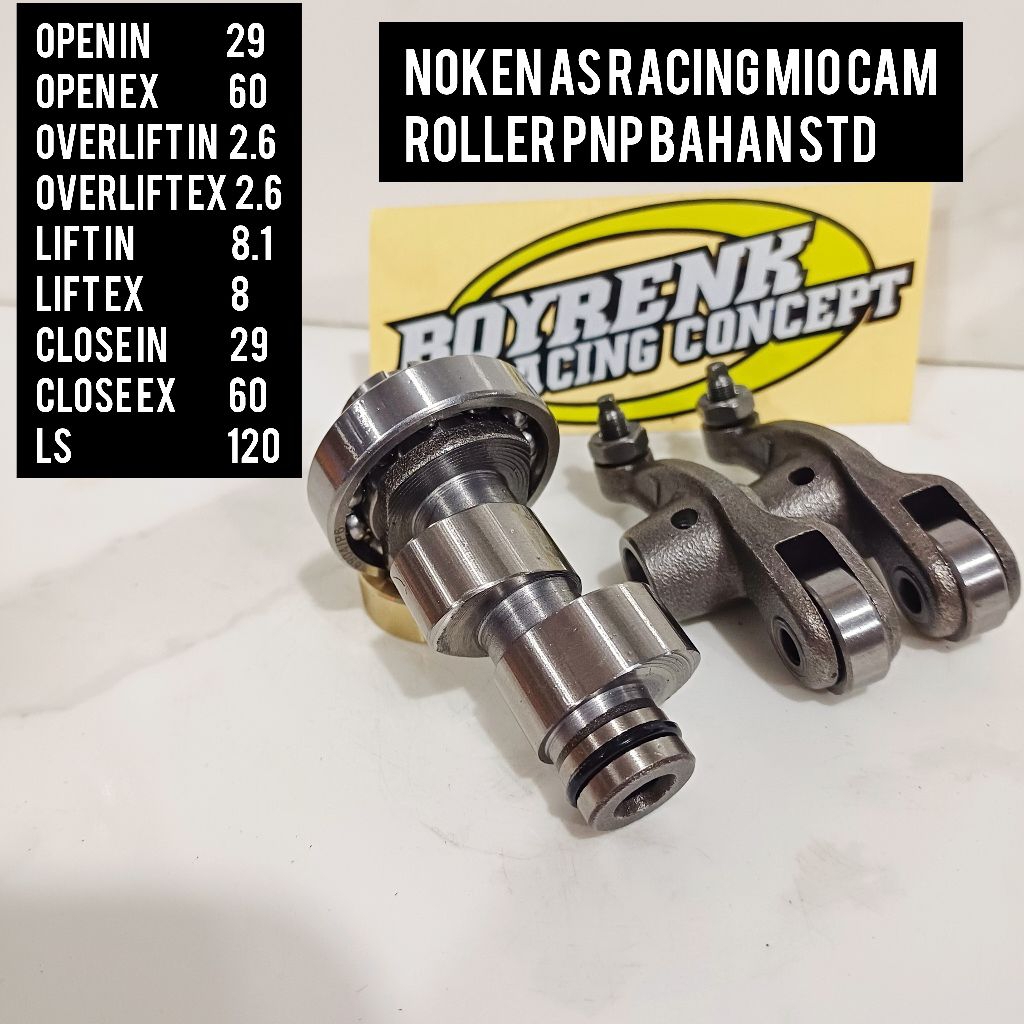Jual NOKEN AS RACING MIO SET RRA PNP BAHAN STD BOYRENK RACING | Shopee ...