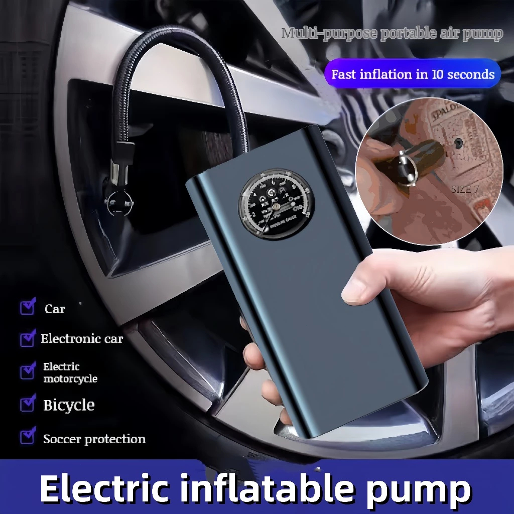 Jual 【COD】10000mAh Pompa Ban Mobil Truk Sepeda Motor Elektrik Cek ...