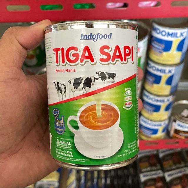 Jual Indofood Tiga Sapi Kaleng 490g | Shopee Indonesia