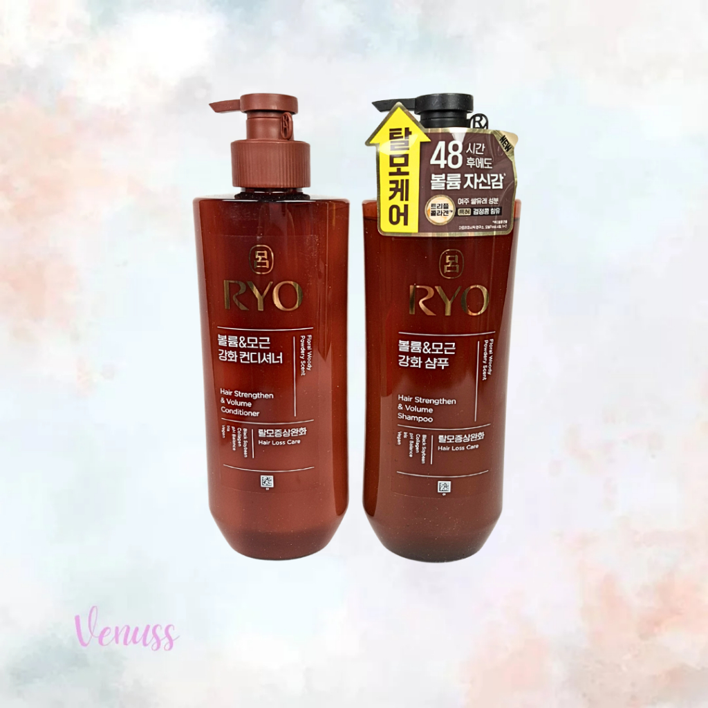 Jual Ryo hair strengthener & volume shampoo | conditioner 550ml ...