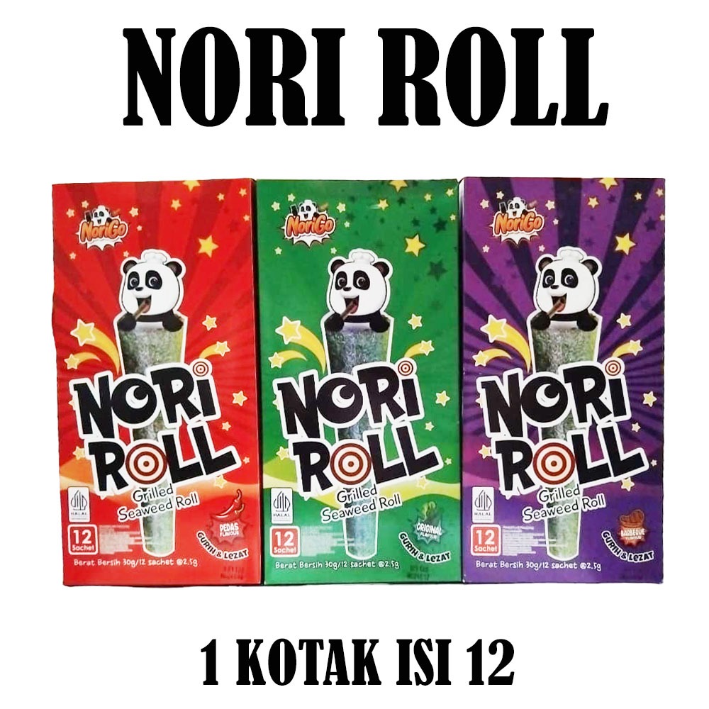 Jual NORIGO NORI ROLL KOTAK ISI 12 | Shopee Indonesia