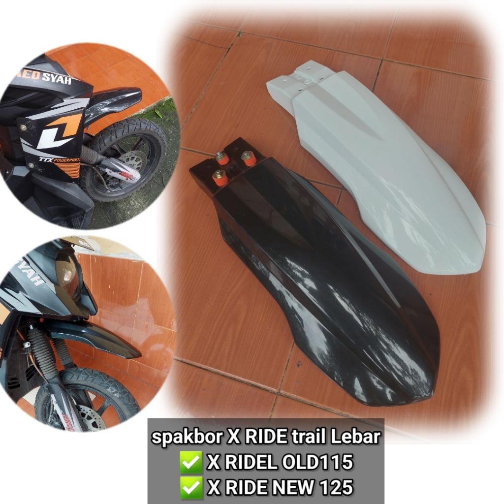 Jual SPAKBOR Trail LEBAR PNP X RIDE OLD 115 ,x ride new 125 | Shopee ...