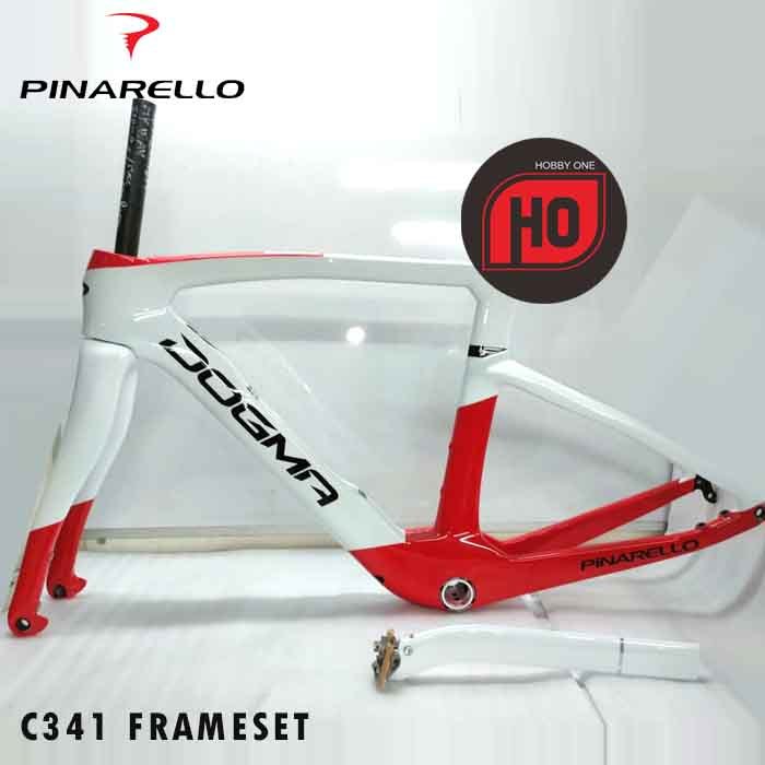 Jual Pinarello Dogma F My Way White Red Frameset 2025 | Shopee Indonesia