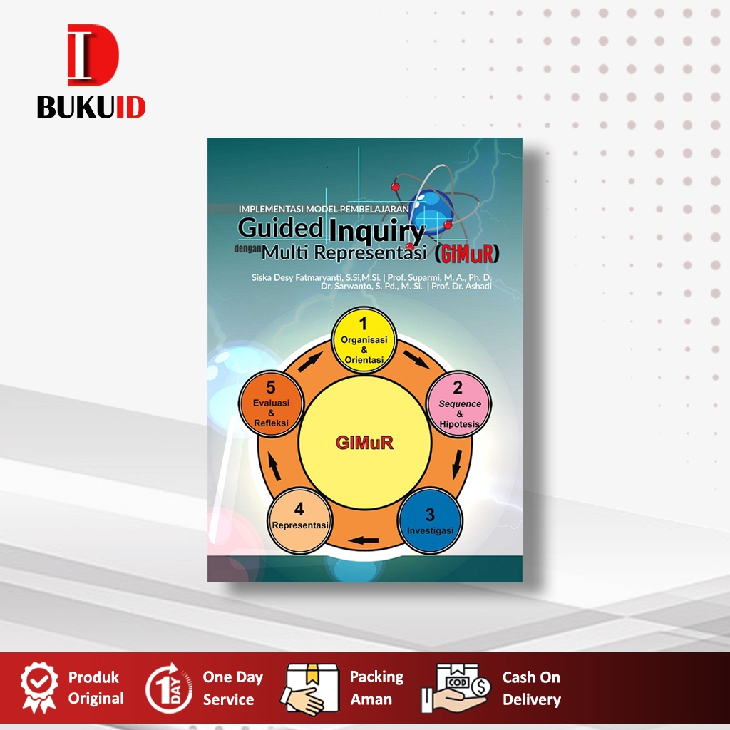 Jual Buku Implementasi Model Pembelajaran Guided Inquiry Dengan Multi Representasi (GIMuR ...