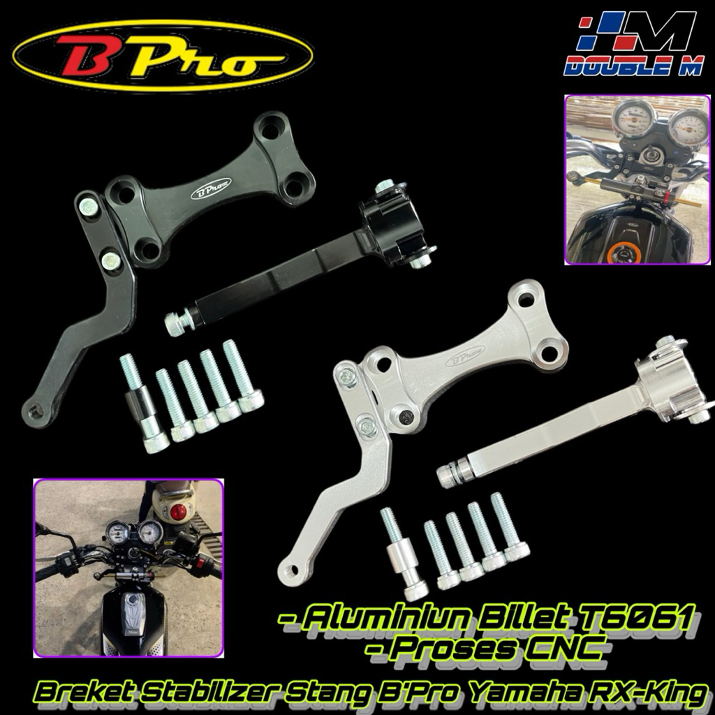 Jual Breket Stabilizer Stang RX King BPro Bracket Stabiliser | Shopee ...