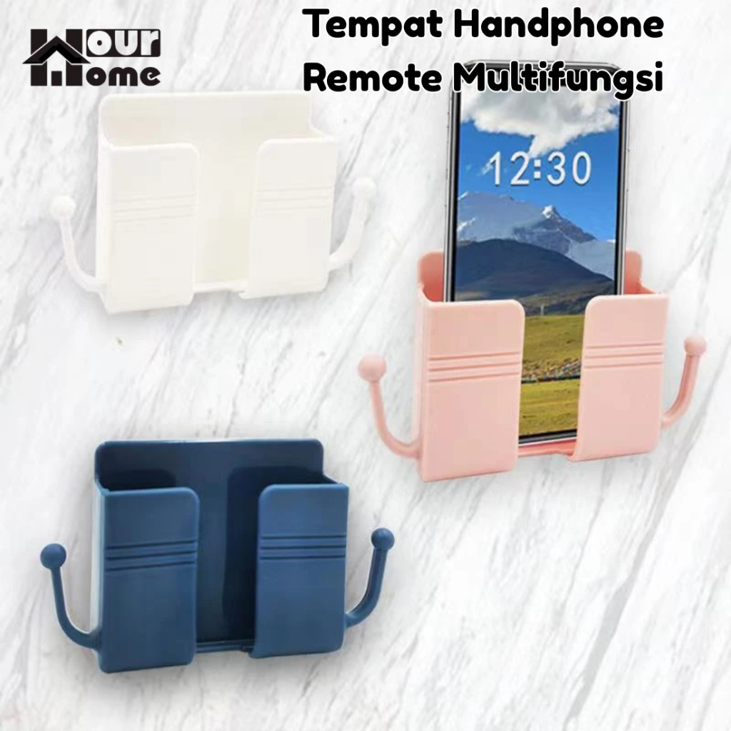 Jual Hanger Holder HP Dinding Holder Charger Tembok Tempat Handphone ...