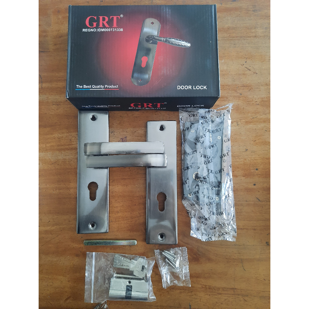Jual Kunci Selot HANDLE PINTU GRT/ IKN SLOT PINTU SATU SET | Shopee ...