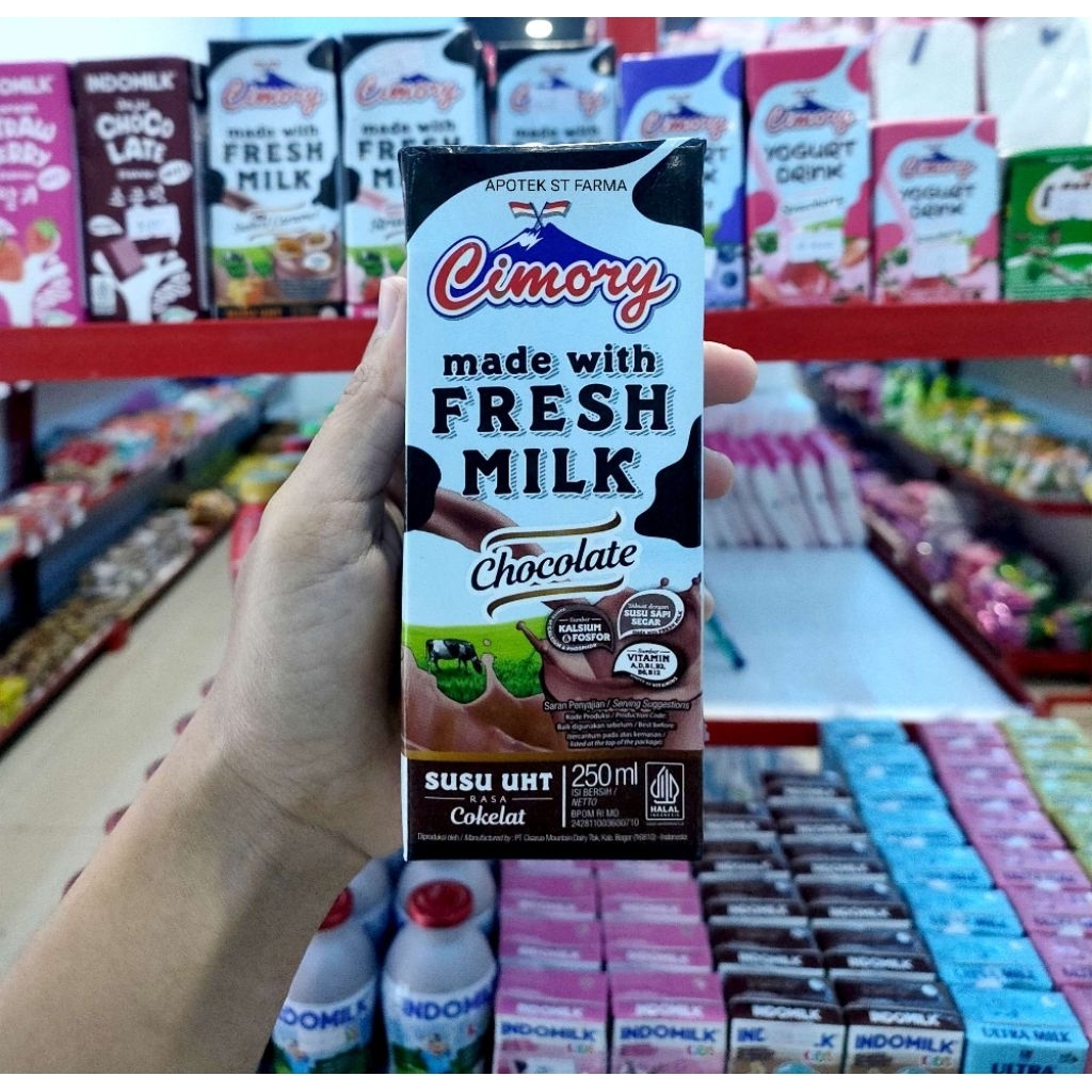 Jual CHIMORY FRESH MILK UHT Rasa Strawberry, Chocolate, Salted Caramel ...