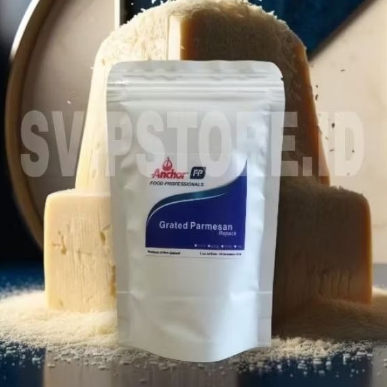Jual Keju Parmesan Anchor Repack Grated premium cheese 100g | Shopee ...