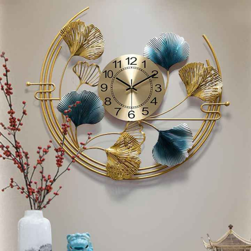 Jual Jam dinding jumbo merak jam jumbo luxury jam mewah hiasan dinding ...