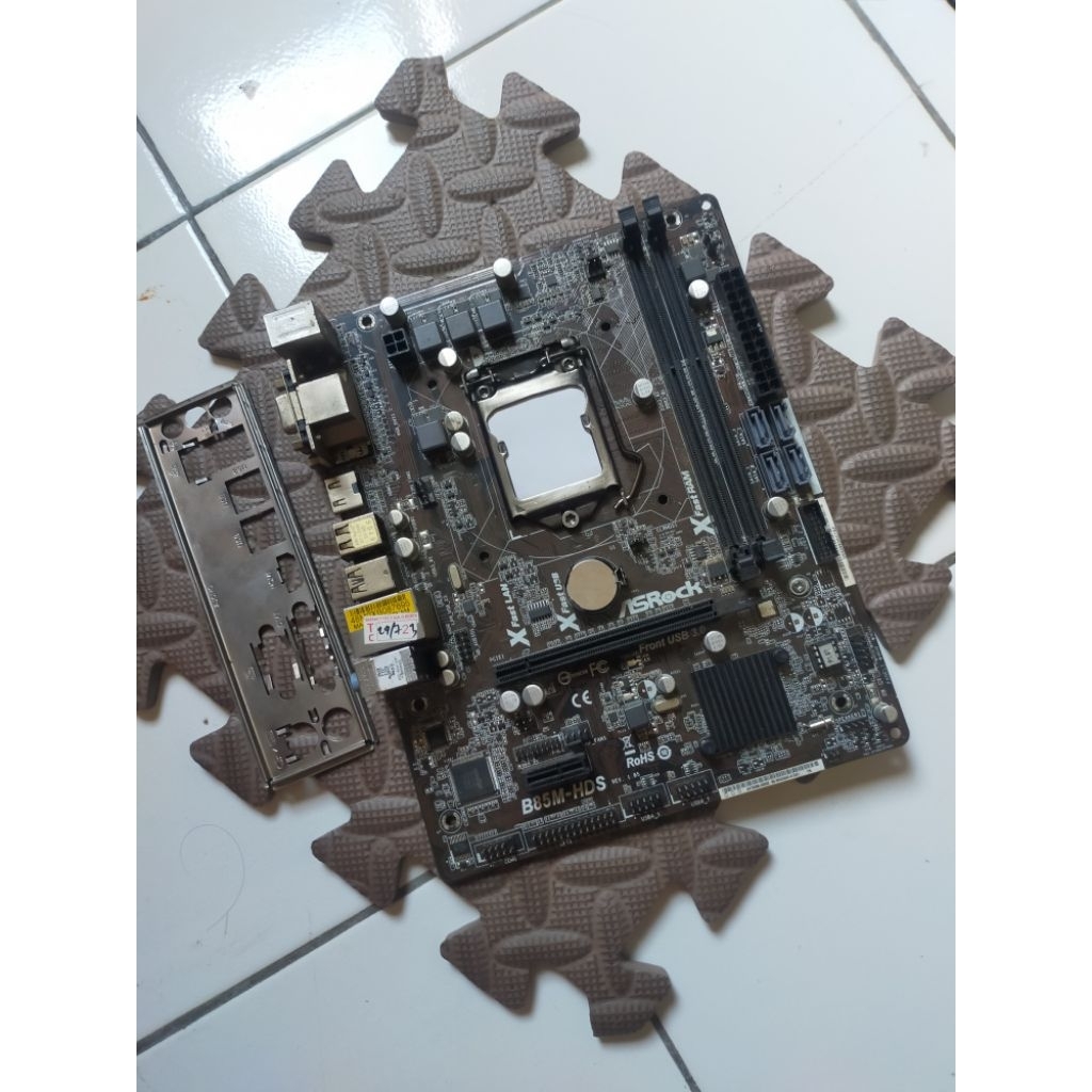 Jual MOBO ASROCK B85M HDS | Shopee Indonesia