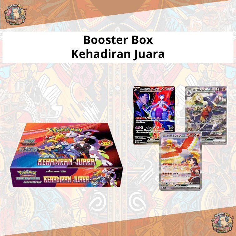 Jual Kehadiran Juara Booster Box TCG Indonesia SV10S TCG POKEMON ...