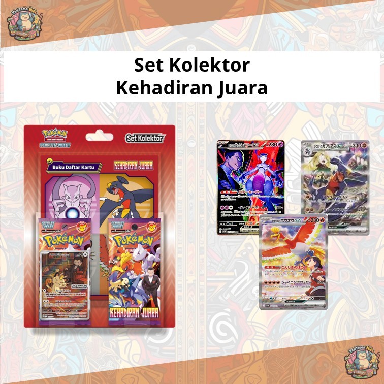 Jual Kehadiran Juara Set Kolektor TCG Indonesia SV10S TCG POKEMON INDONESIA / KARTU POKEMON ...