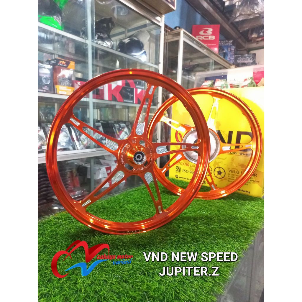 Jual VELG VND NEW SPEED JUPITER.Z ORANGE | Shopee Indonesia