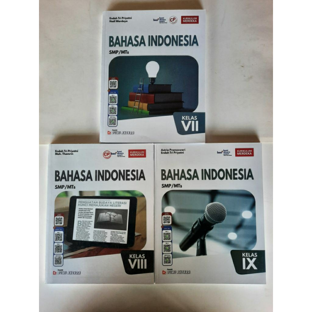 Jual Bahasa Indonesia untuk SMP/MTs Kelas 7 8 9 Kurikulum Merdeka Bumi Aksara - Bekas masih ...
